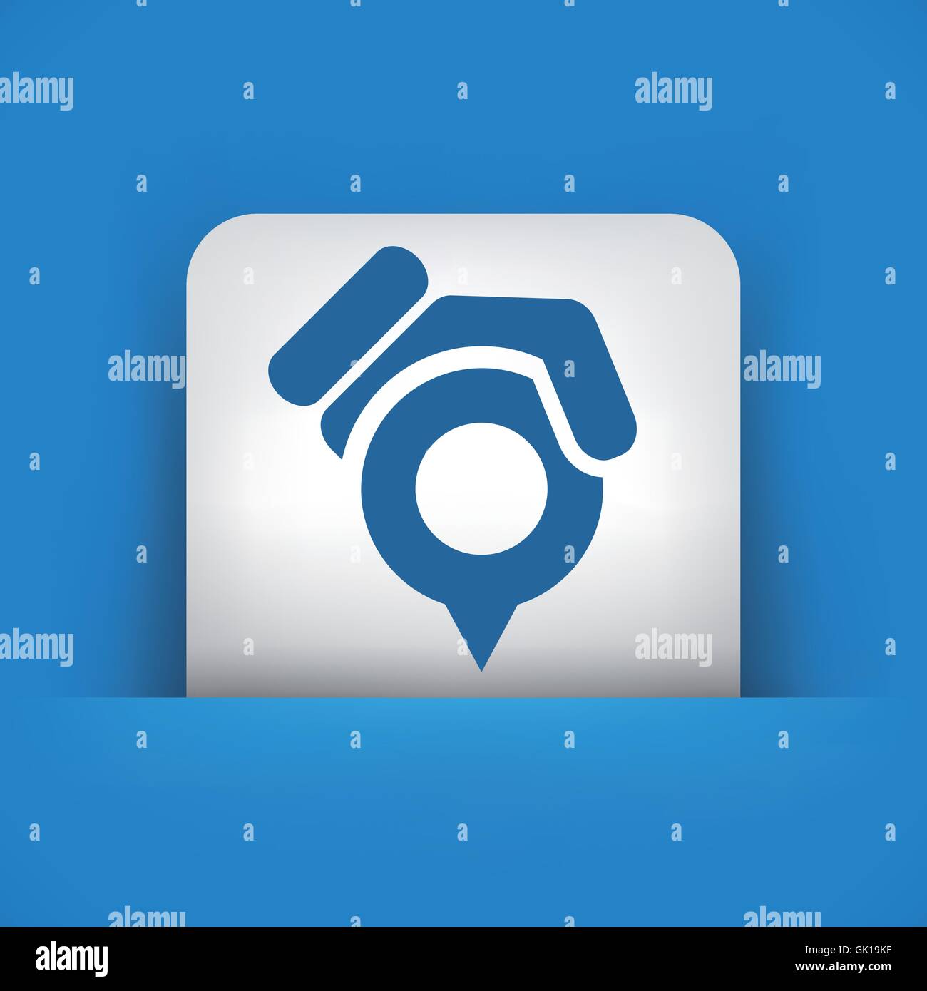 Position Pointer Icon Stock Vector Image Art Alamy