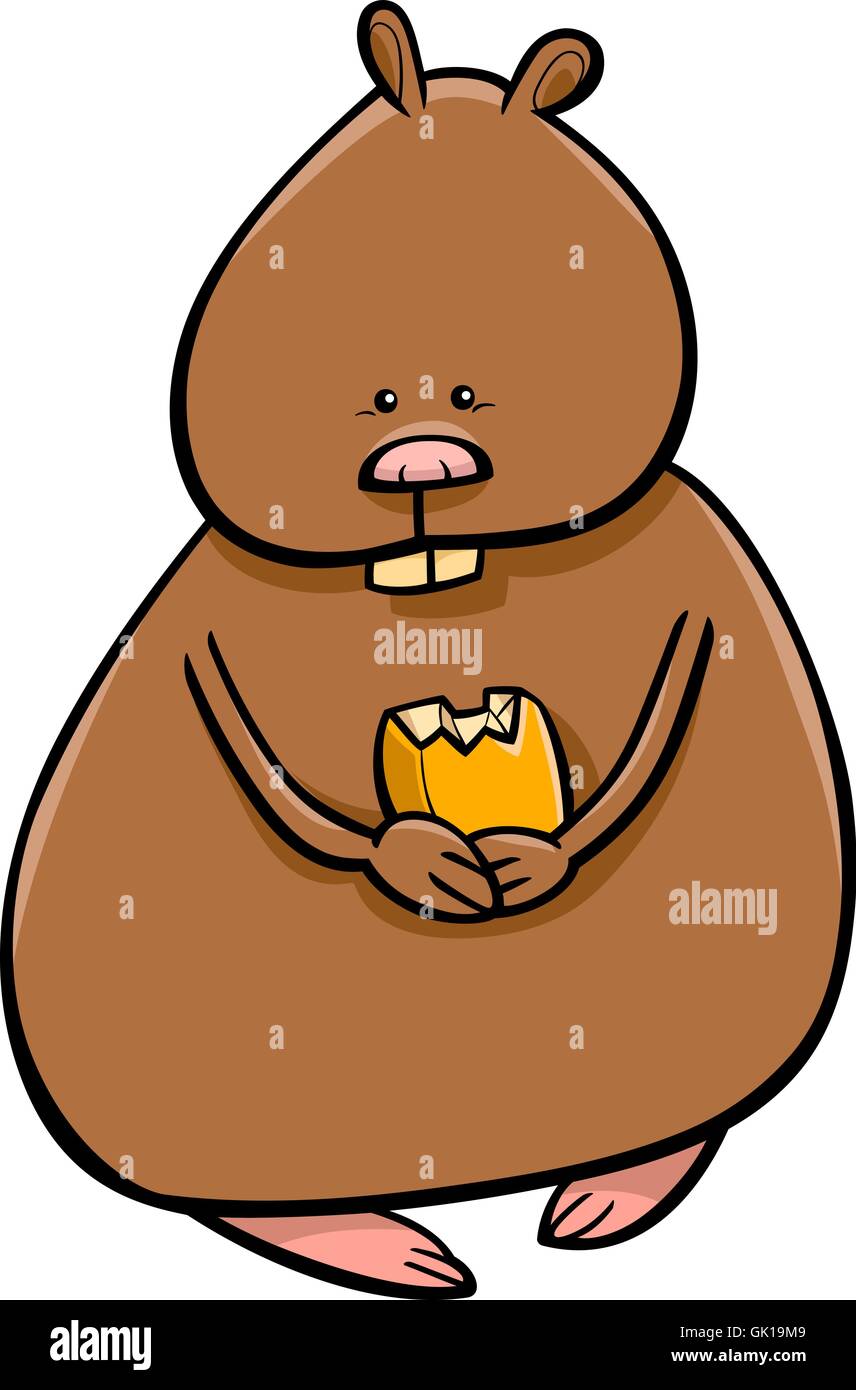 funny hamster cartoon illustration Stock Vector Image & Art - Alamy