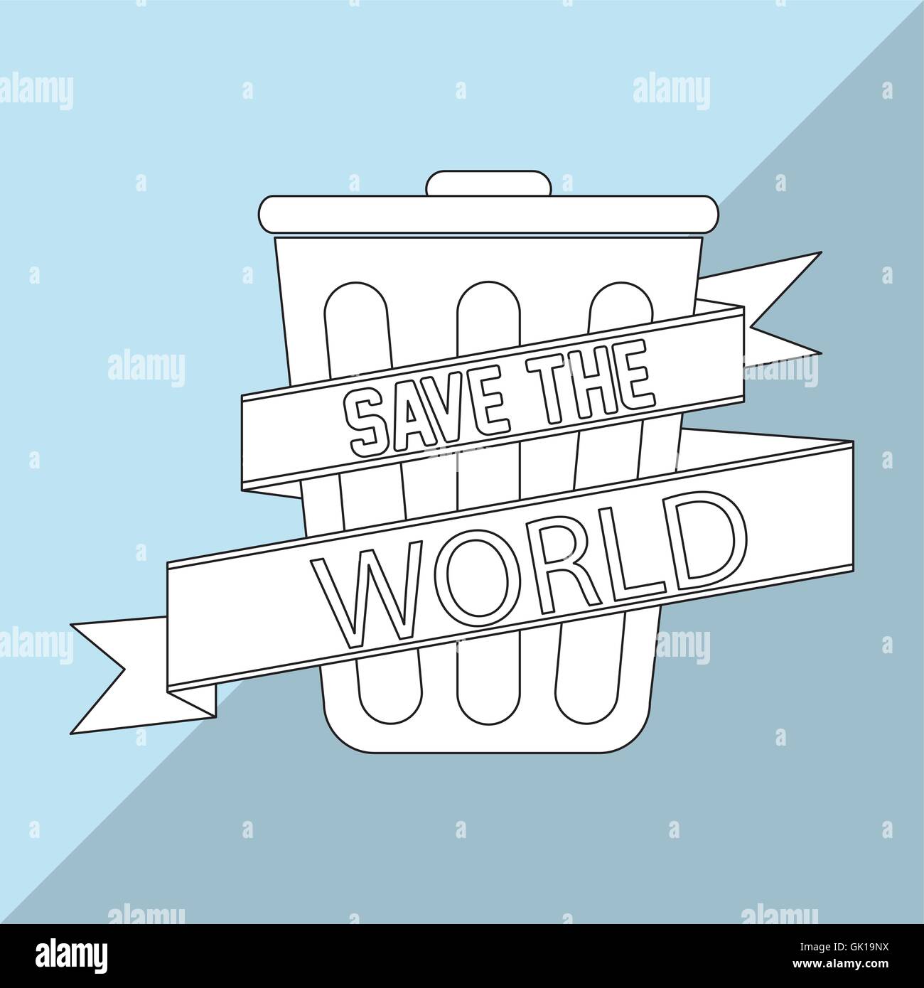 Save World design, vector illustration Stock Vector Image & Art - Alamy