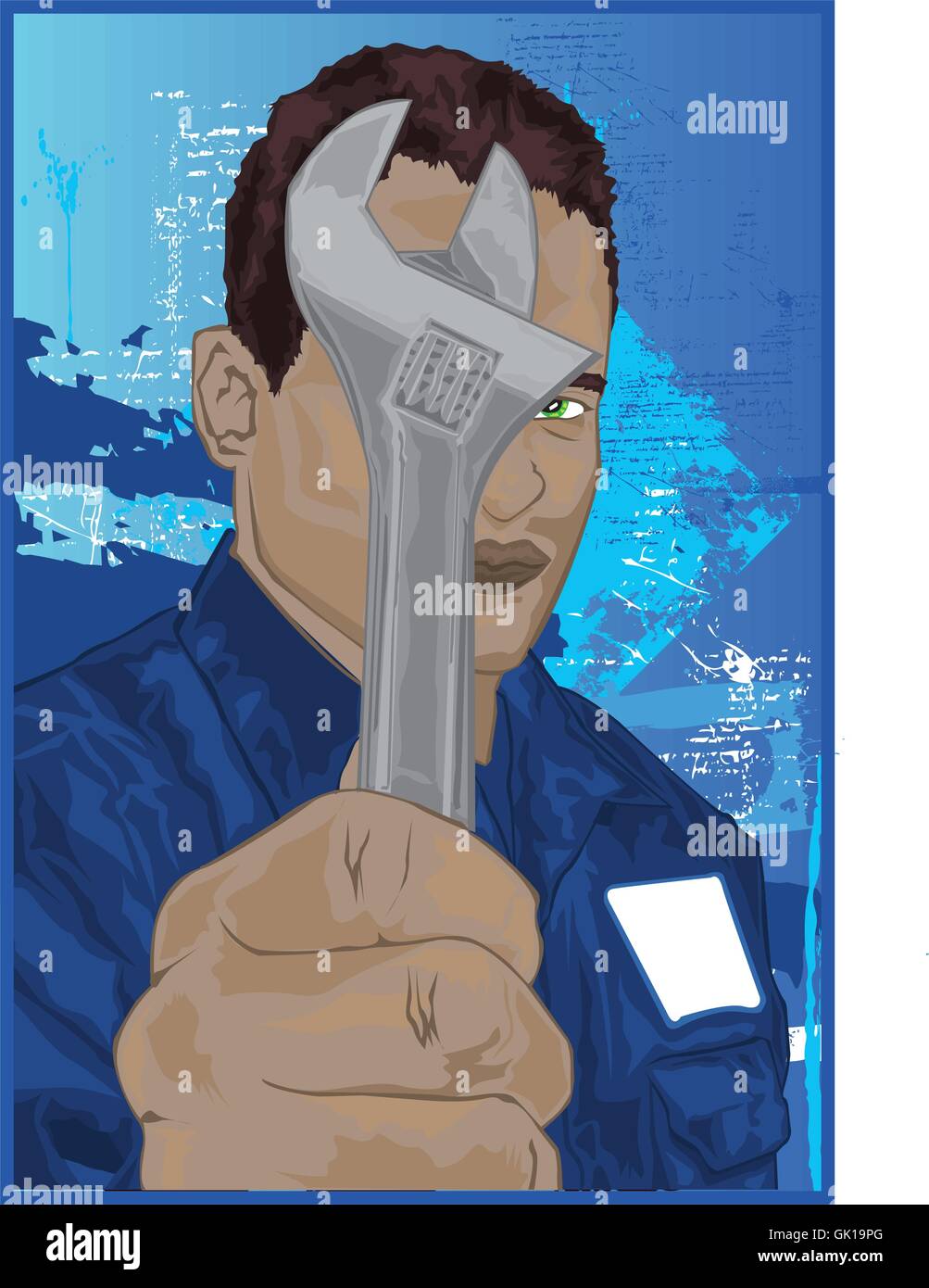 Tradesman equipment Stock Vector Images - Alamy