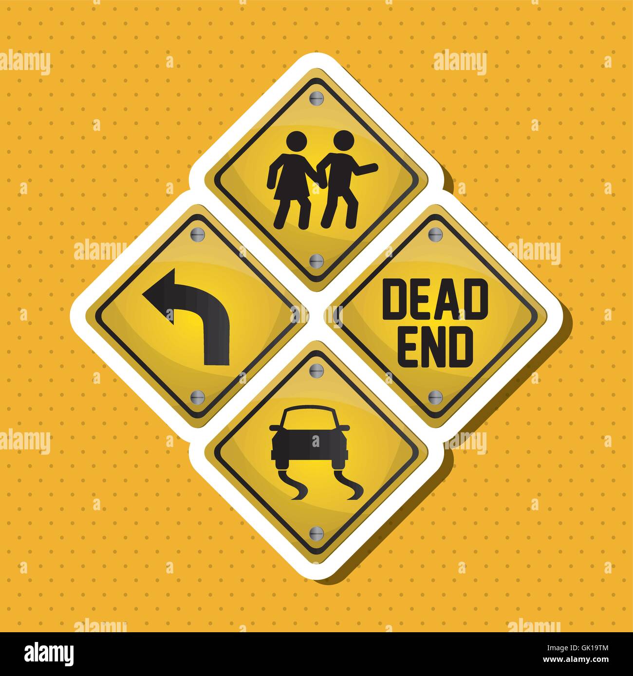 Road sign design , vector illustration Stock Vector Image & Art - Alamy