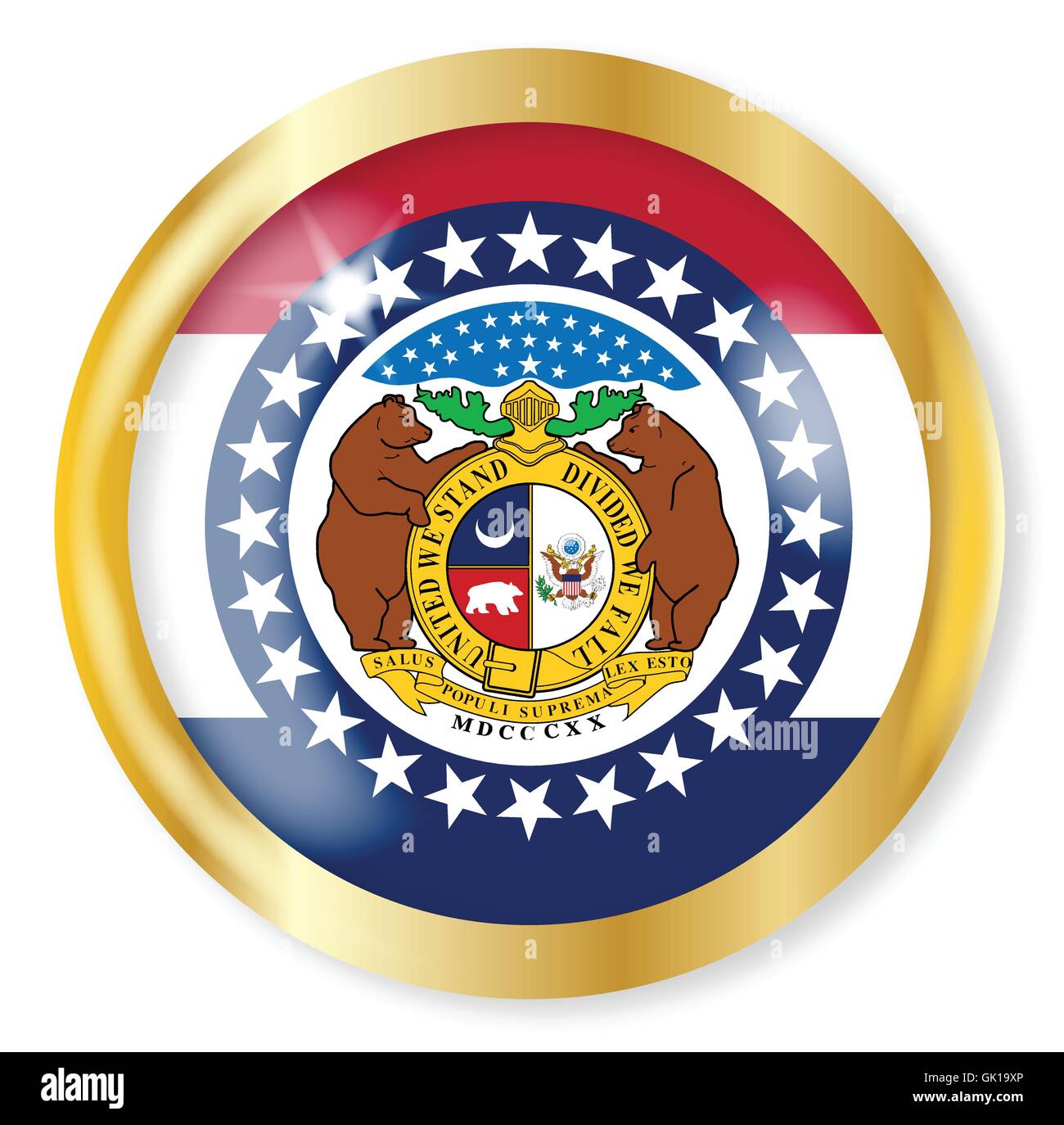Missouri flag hi-res stock photography and images - Alamy