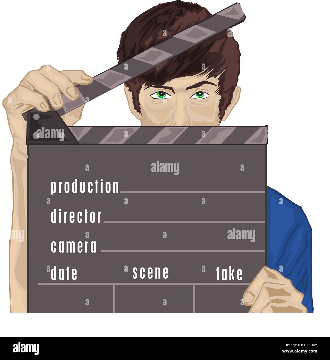 Clap hands Stock Vector Images - Alamy