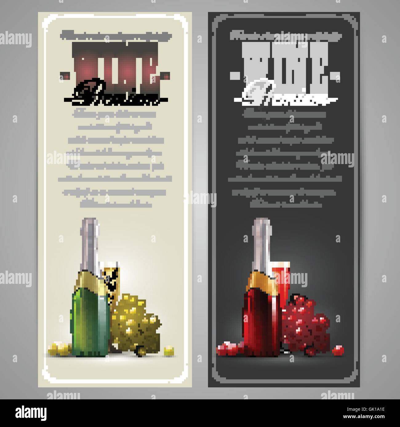 set of wine labels Stock Vector Image & Art - Alamy