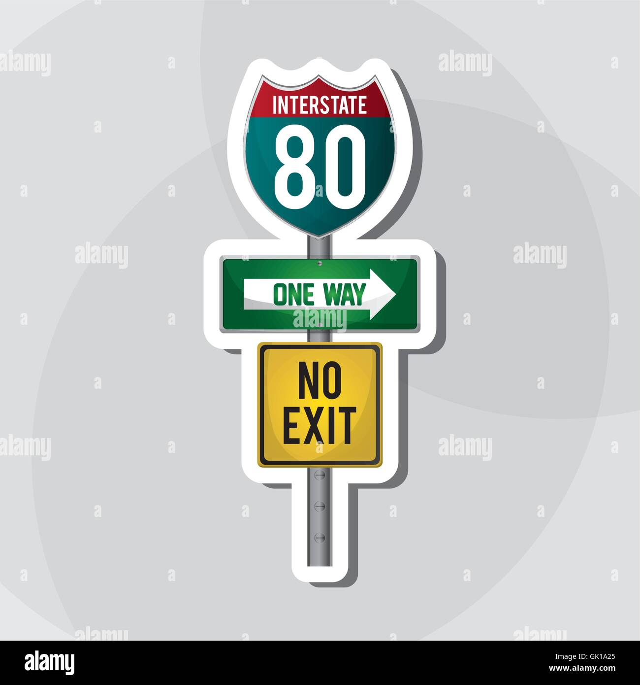 Road sign design , vector illustration Stock Vector Image & Art - Alamy