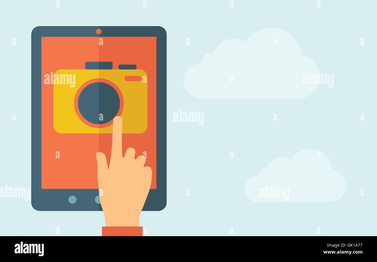 Touchpad image Stock Vector Images - Alamy