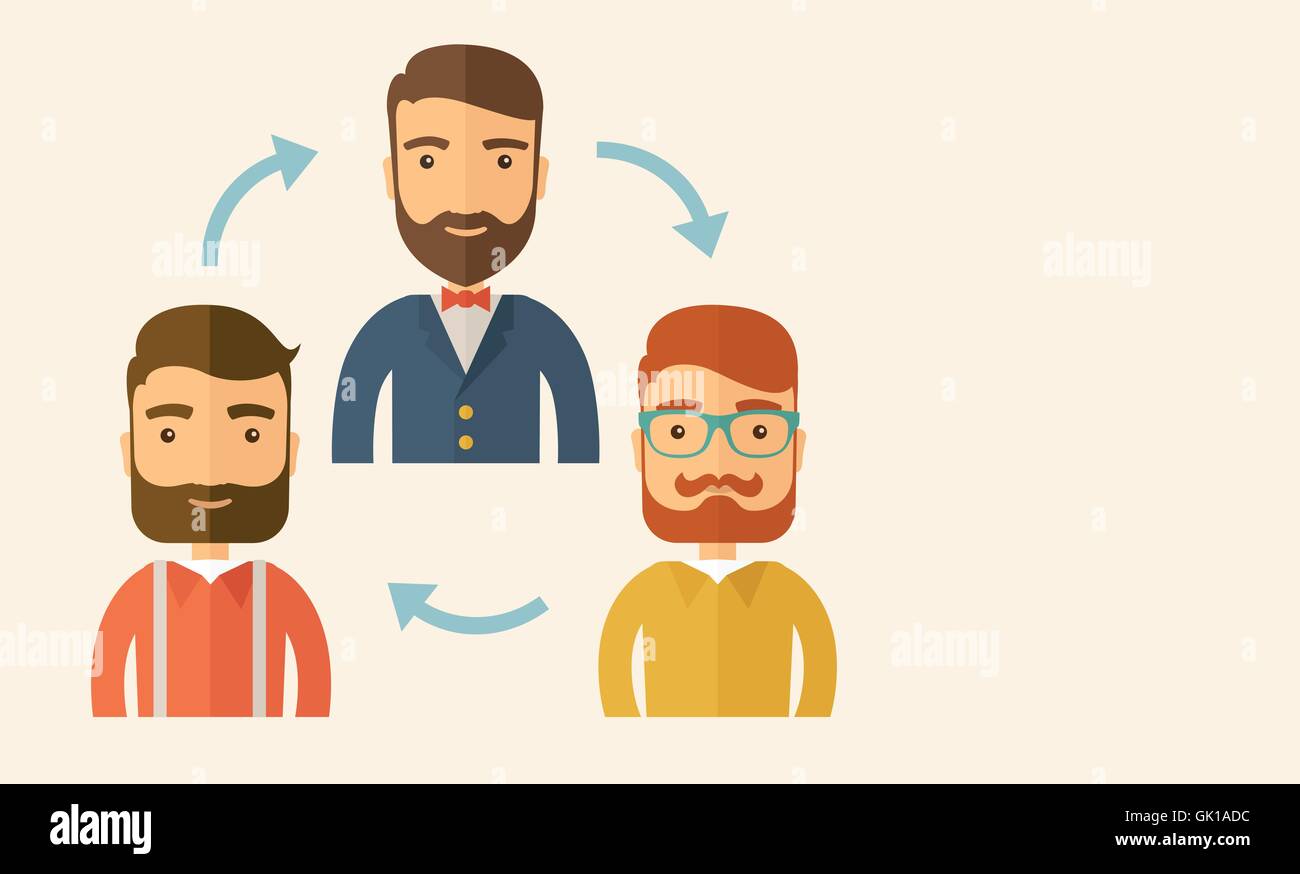 Communication occupation Stock Vector Images - Alamy