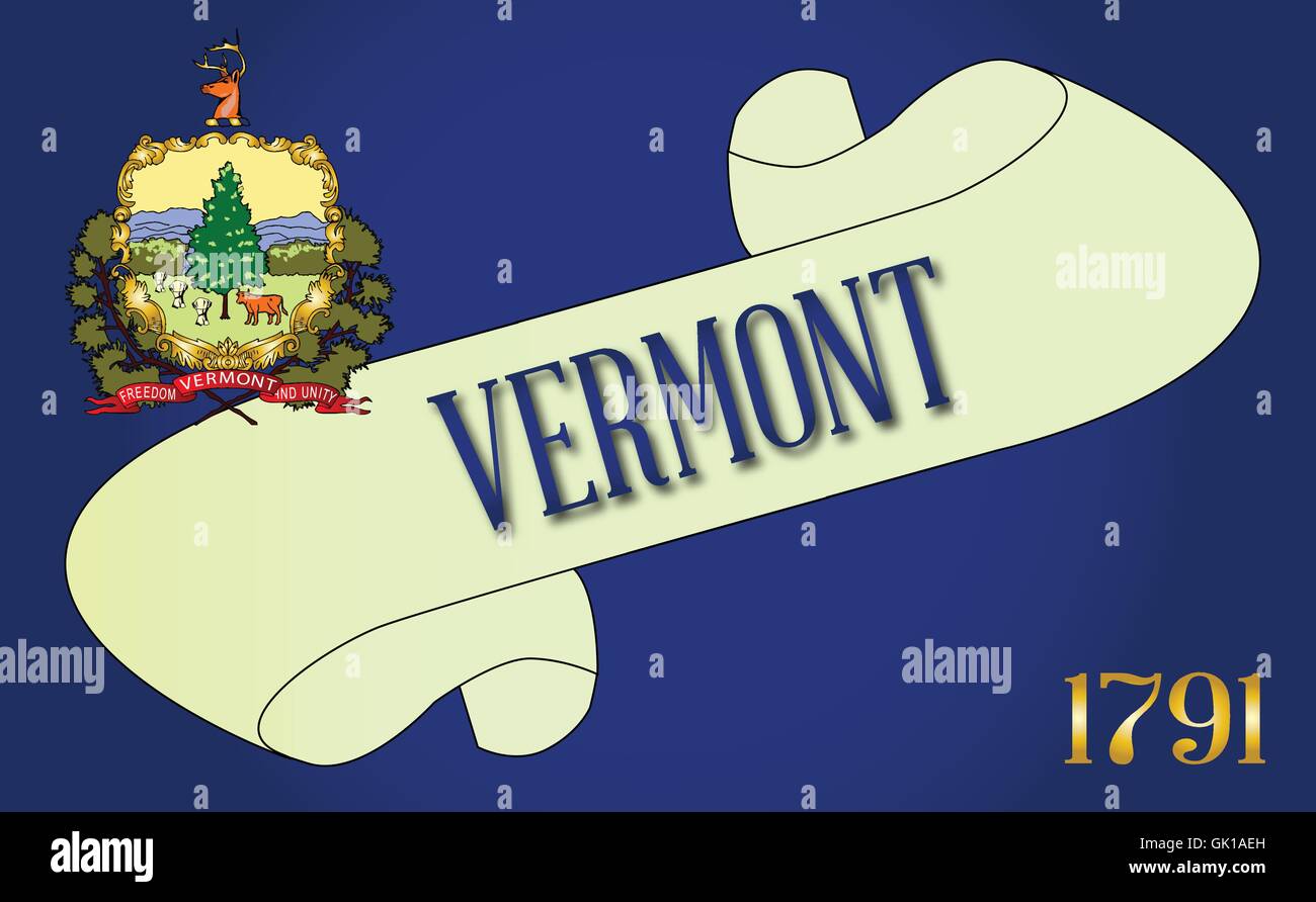 Old vermont Stock Vector Images - Alamy