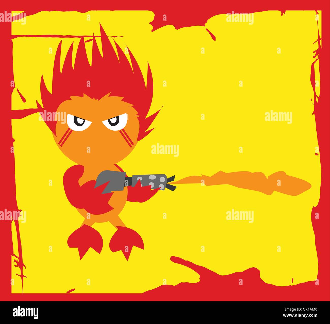 Fire thrower Stock Vector Images - Alamy