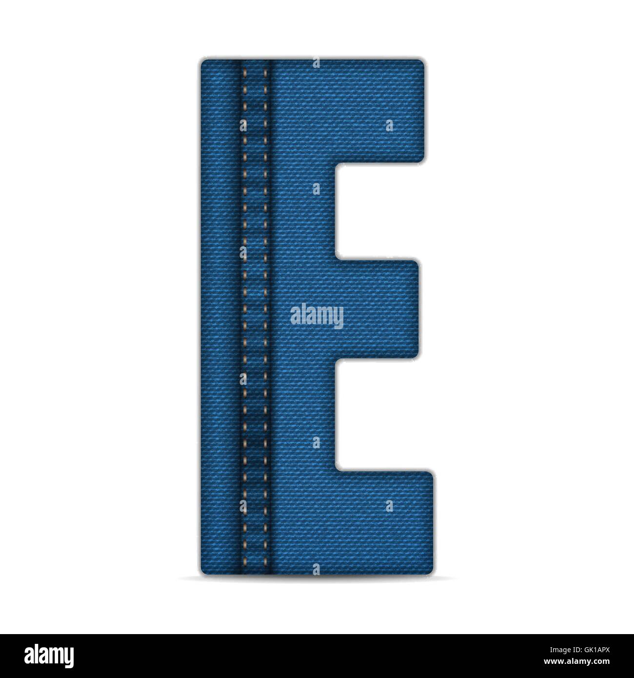 Jean letters Stock Vector Images - Alamy