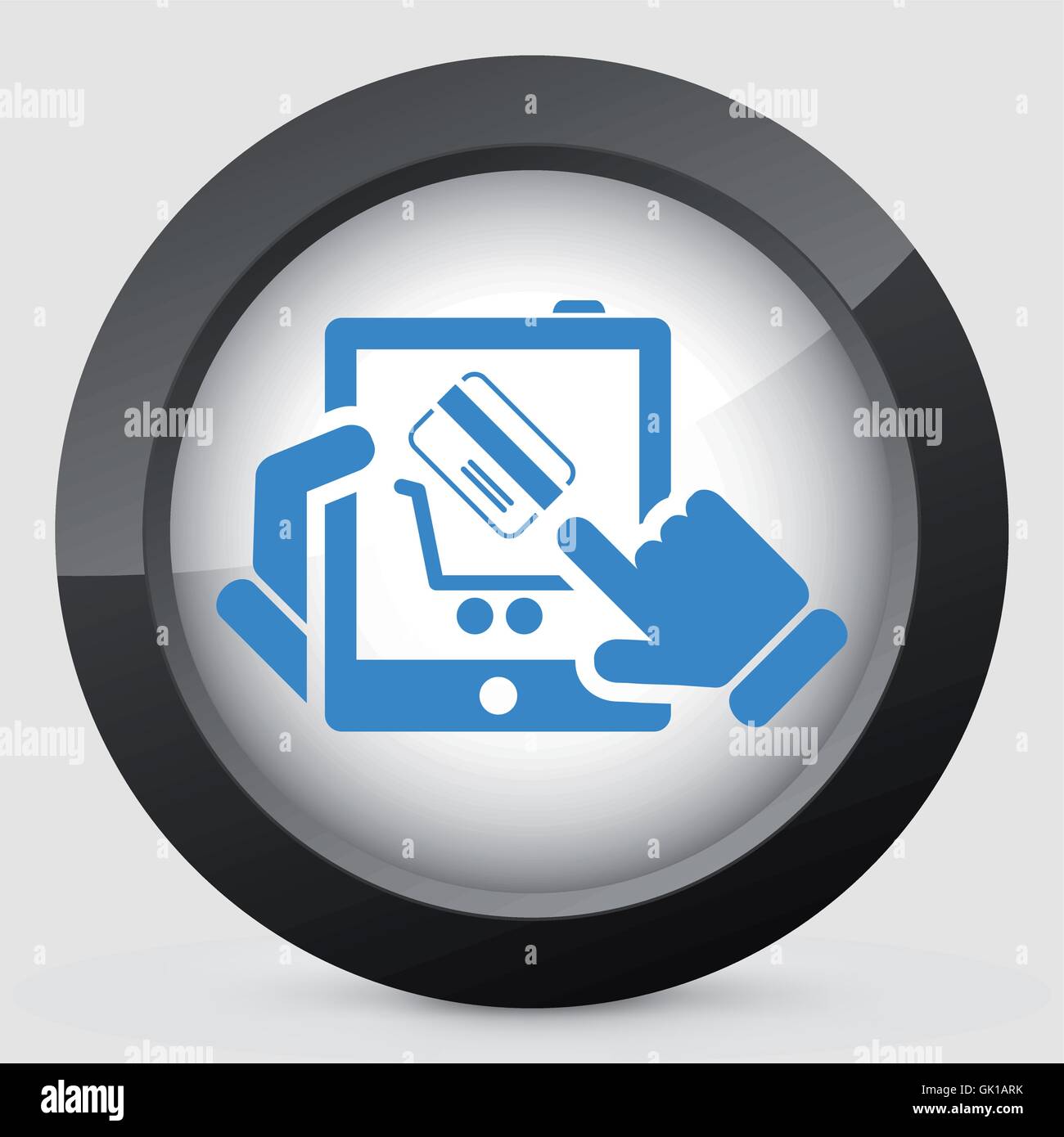 Web shopping icon Stock Vector Image & Art - Alamy