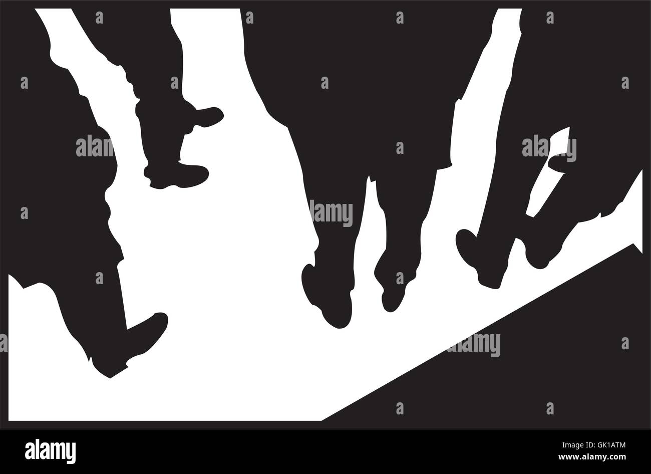 Business stand Stock Vector Images - Alamy