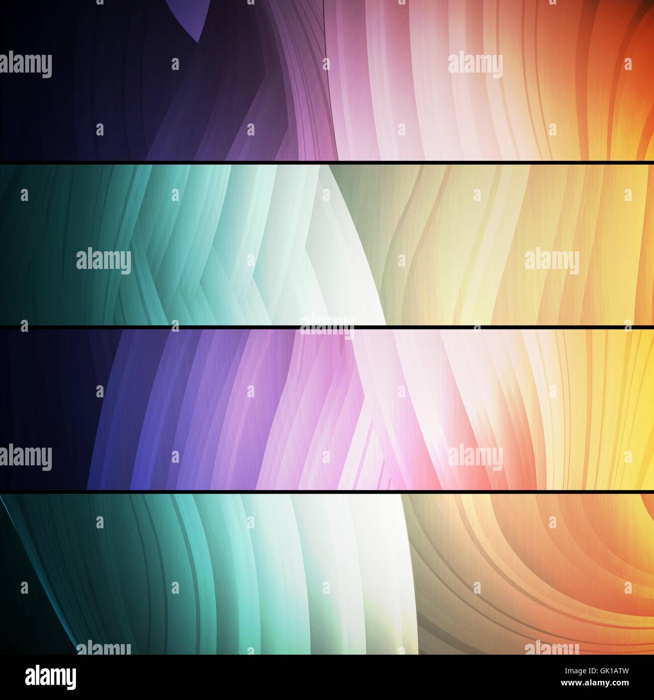 set of abstract frames Stock Vector Image & Art - Alamy