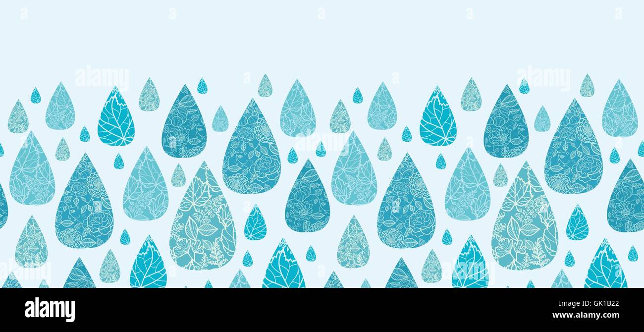 Raindrop Clip Art Border