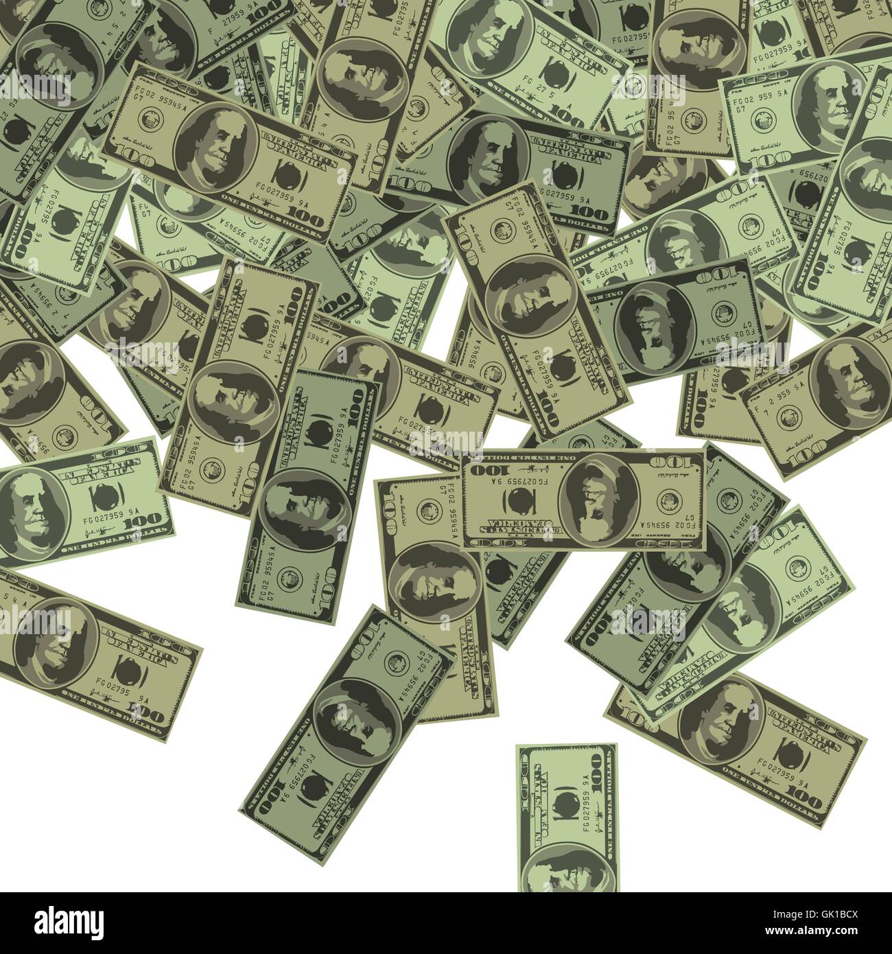 Banknote texture Stock Vector Images - Alamy