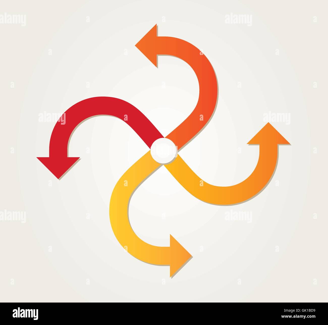 gradient circle arrows Stock Vector Image & Art - Alamy