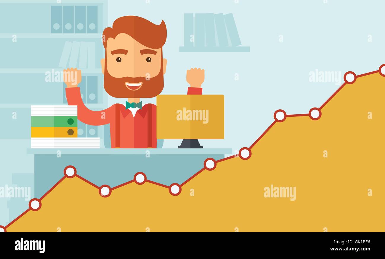 Male clerk Stock Vector Images - Alamy