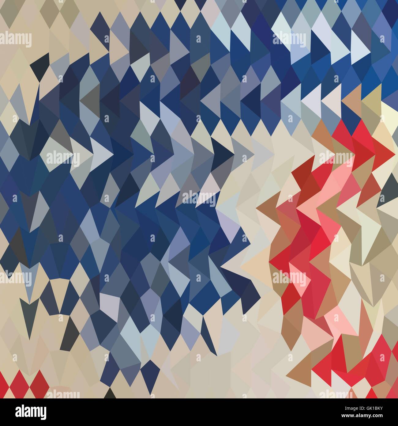 Spanish Blue Abstract Low Polygon Background Stock Vector Image & Art ...