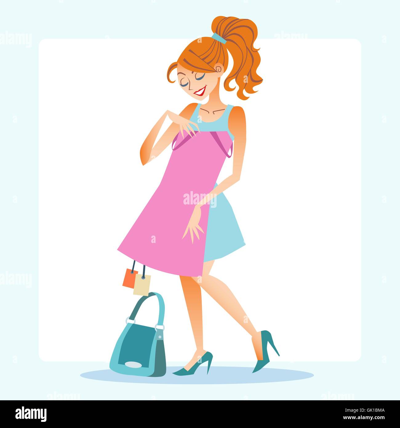 Store dress Stock Vector Images - Alamy