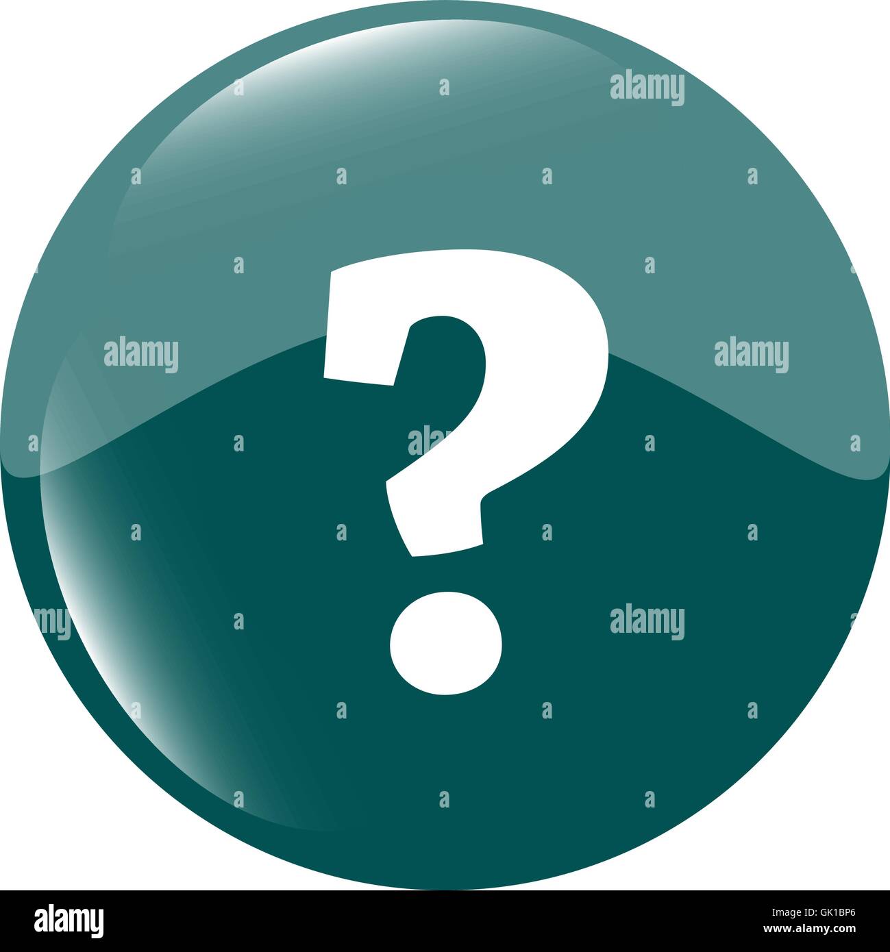 Question mark icon web button Stock Vector Image & Art - Alamy