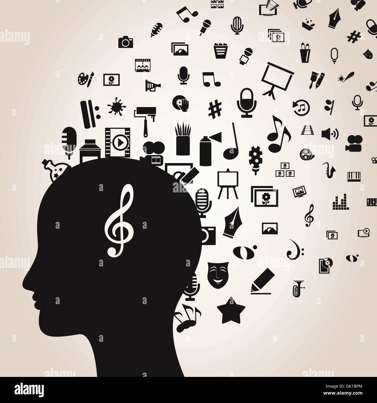 Book decoration art Stock Vector Images - Alamy