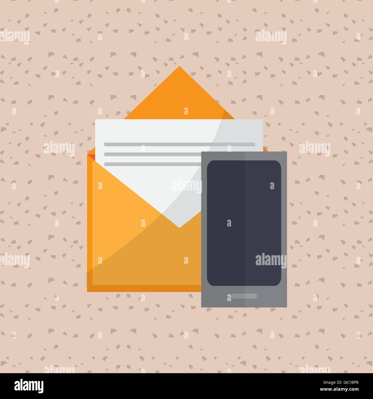 Email icon design Stock Vector Image & Art - Alamy