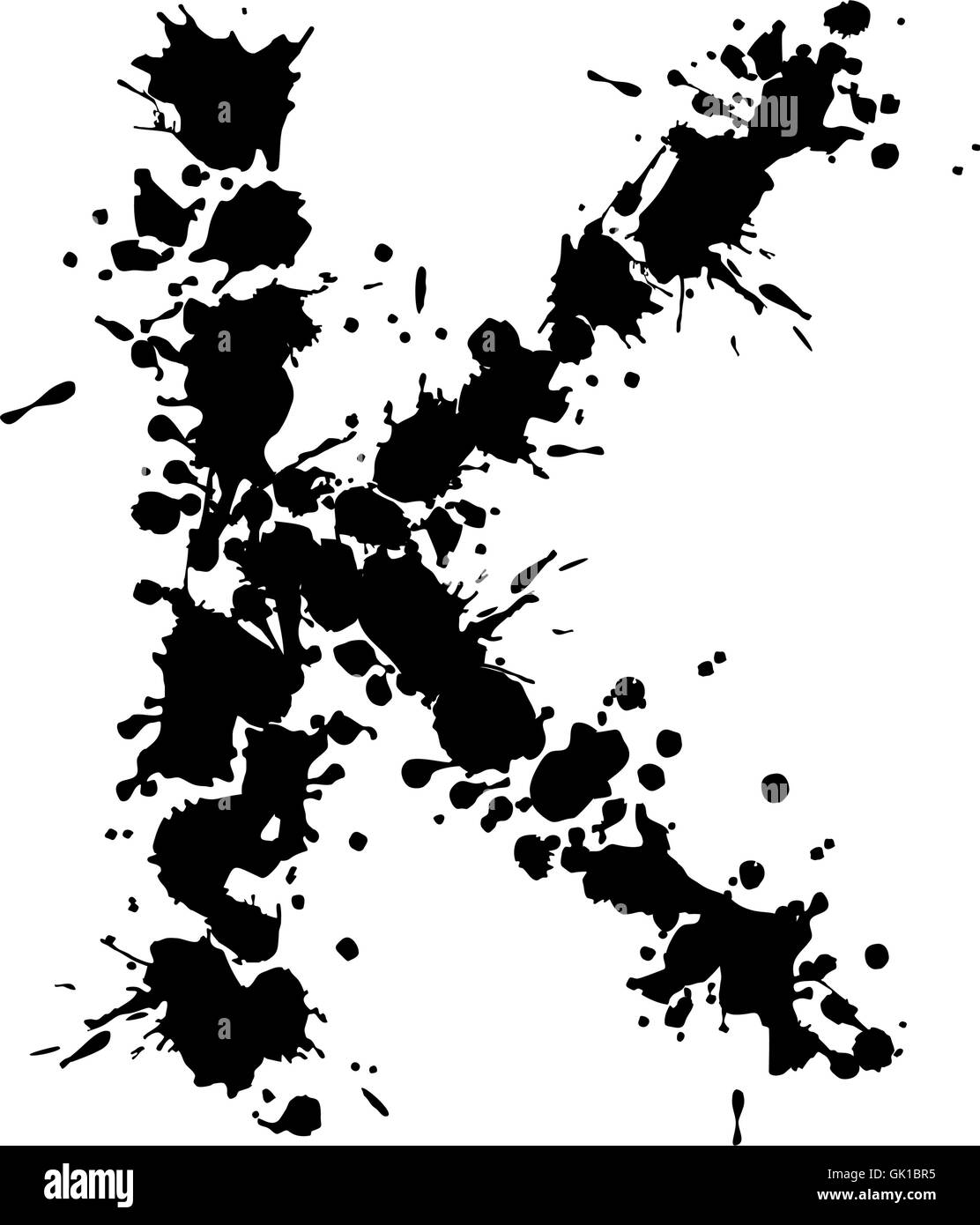 Spray paint alphabet hi-res stock photography and images - Alamy