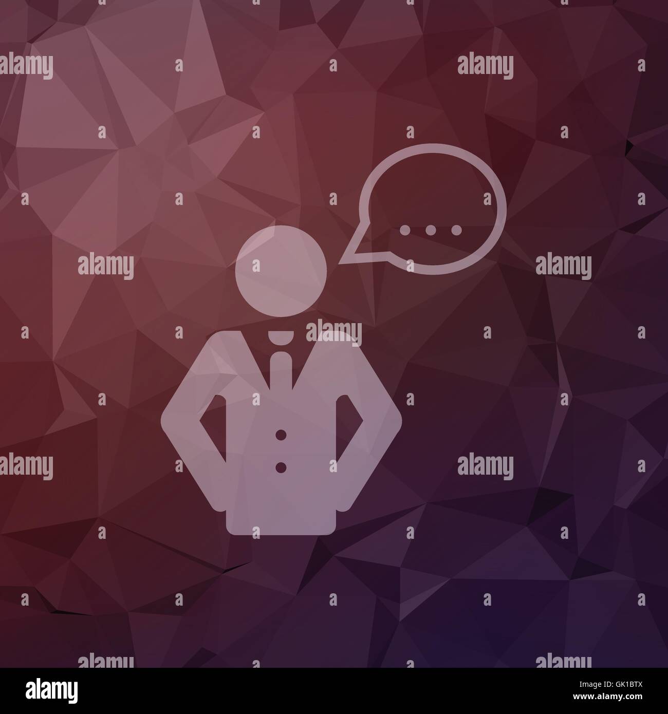 Blank speech bubble in Stock Vector Images - Alamy