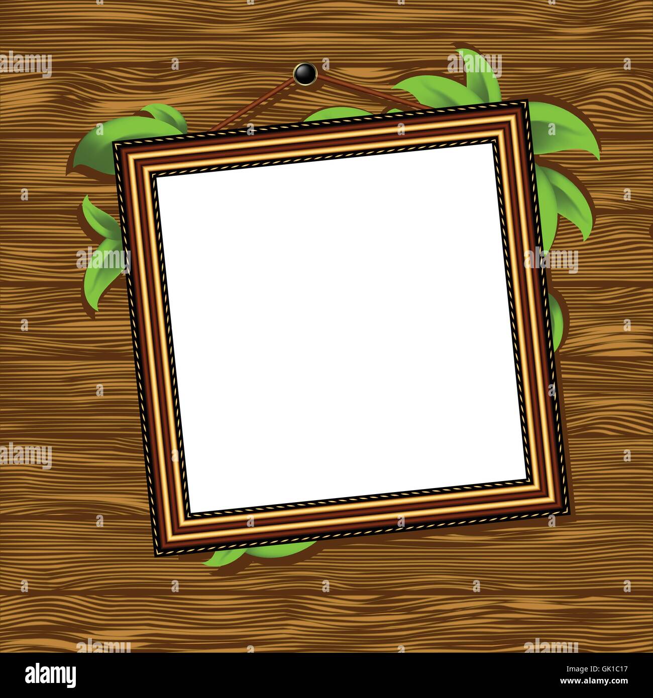 Askew picture frame Stock Vector Images - Alamy
