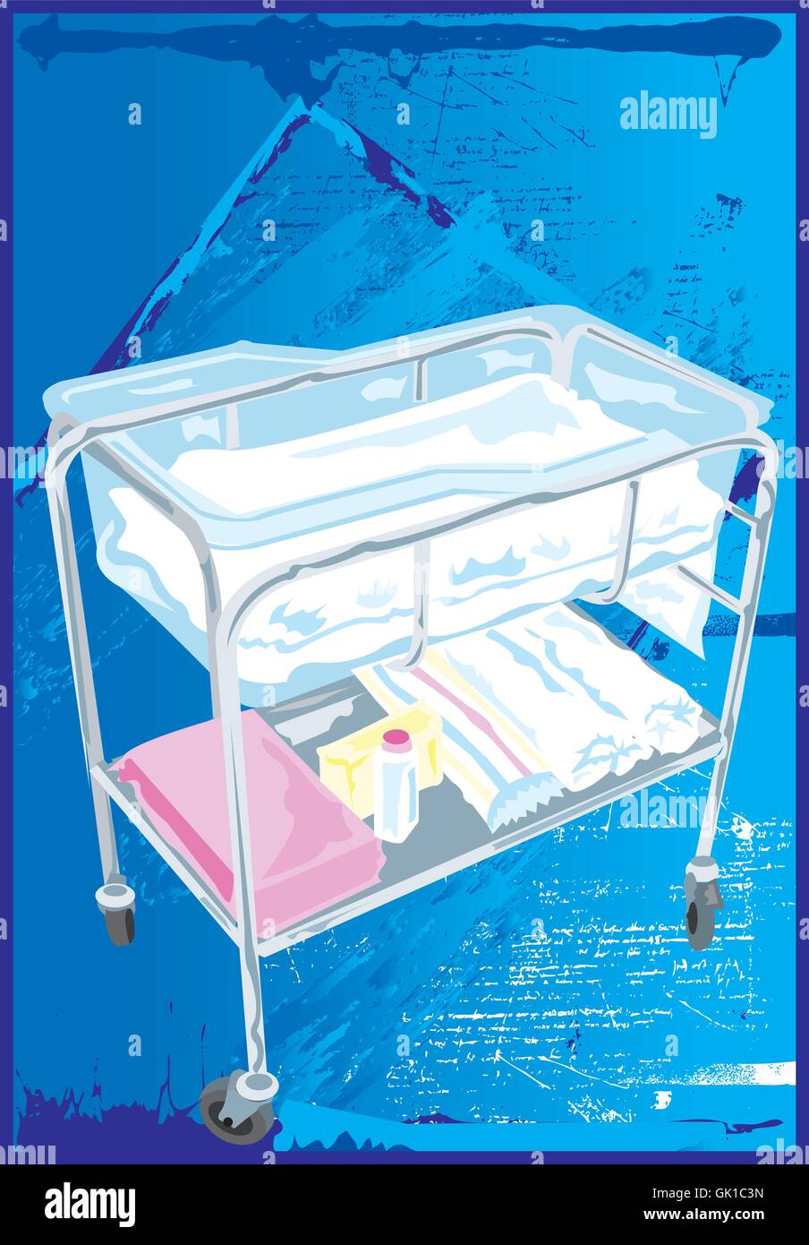 Bassinet Stock Vector Images - Alamy