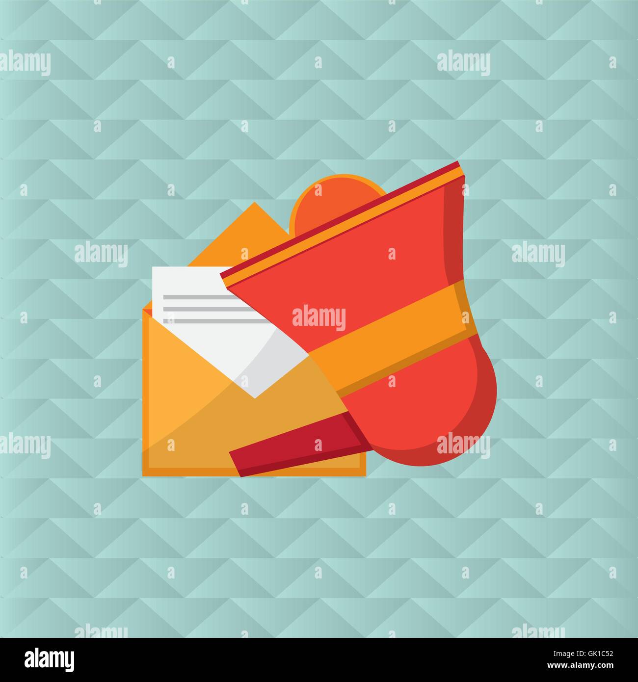 Email icon design Stock Vector Image & Art - Alamy