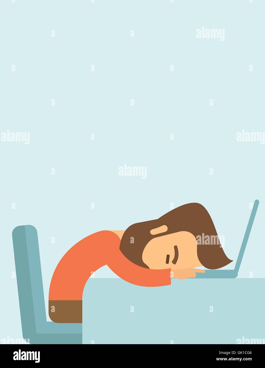 Man fall asleep Stock Vector Image & Art - Alamy