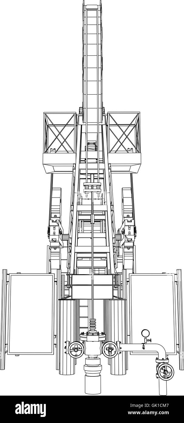 3d rendering perspective view Stock Vector Images - Alamy