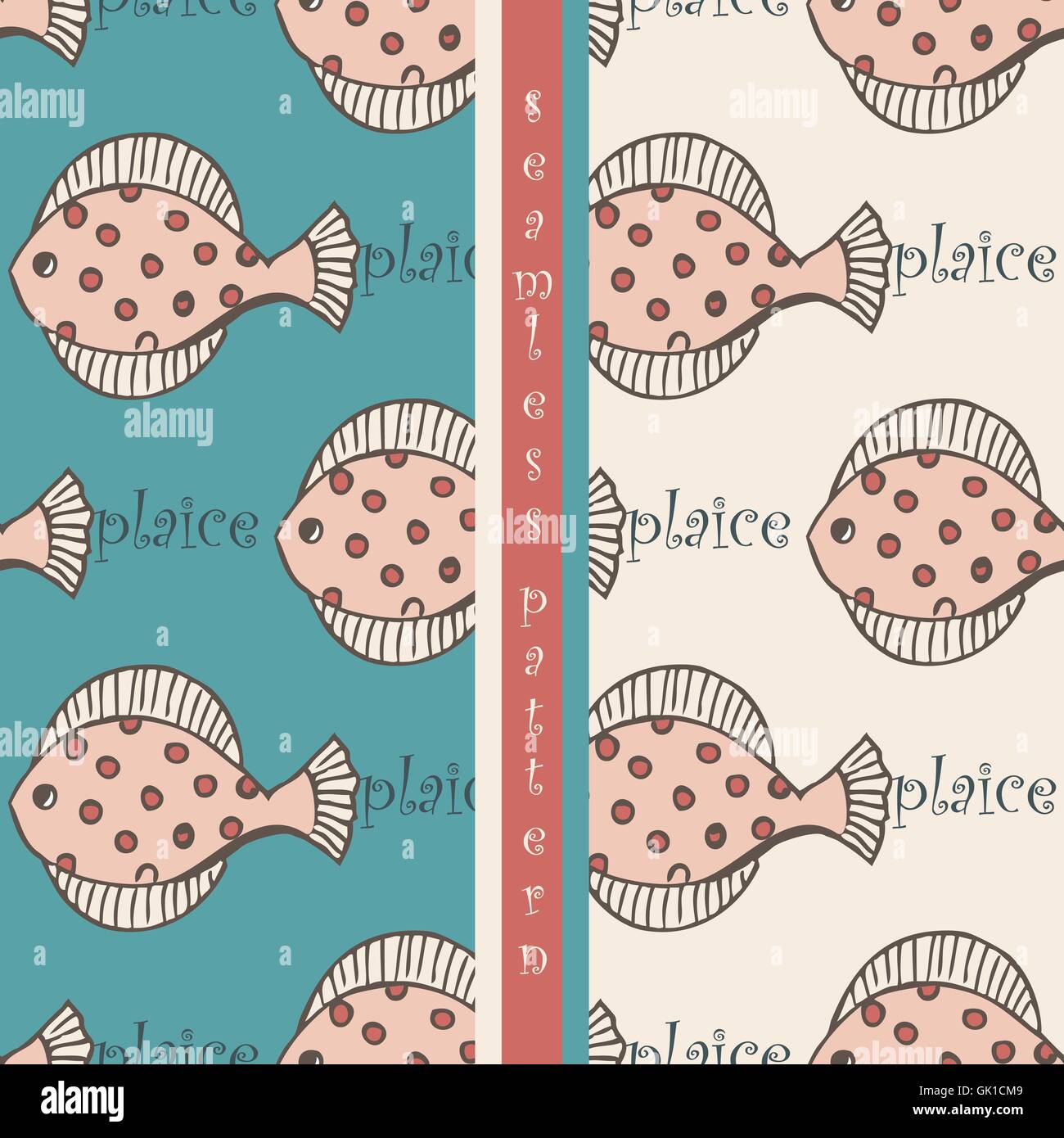 Flounder fish silhouette hi-res stock photography and images - Alamy