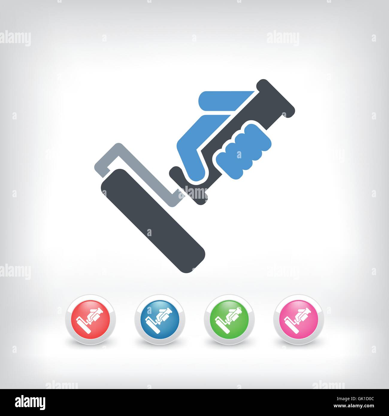 Painter roll icon Stock Vector Image & Art - Alamy