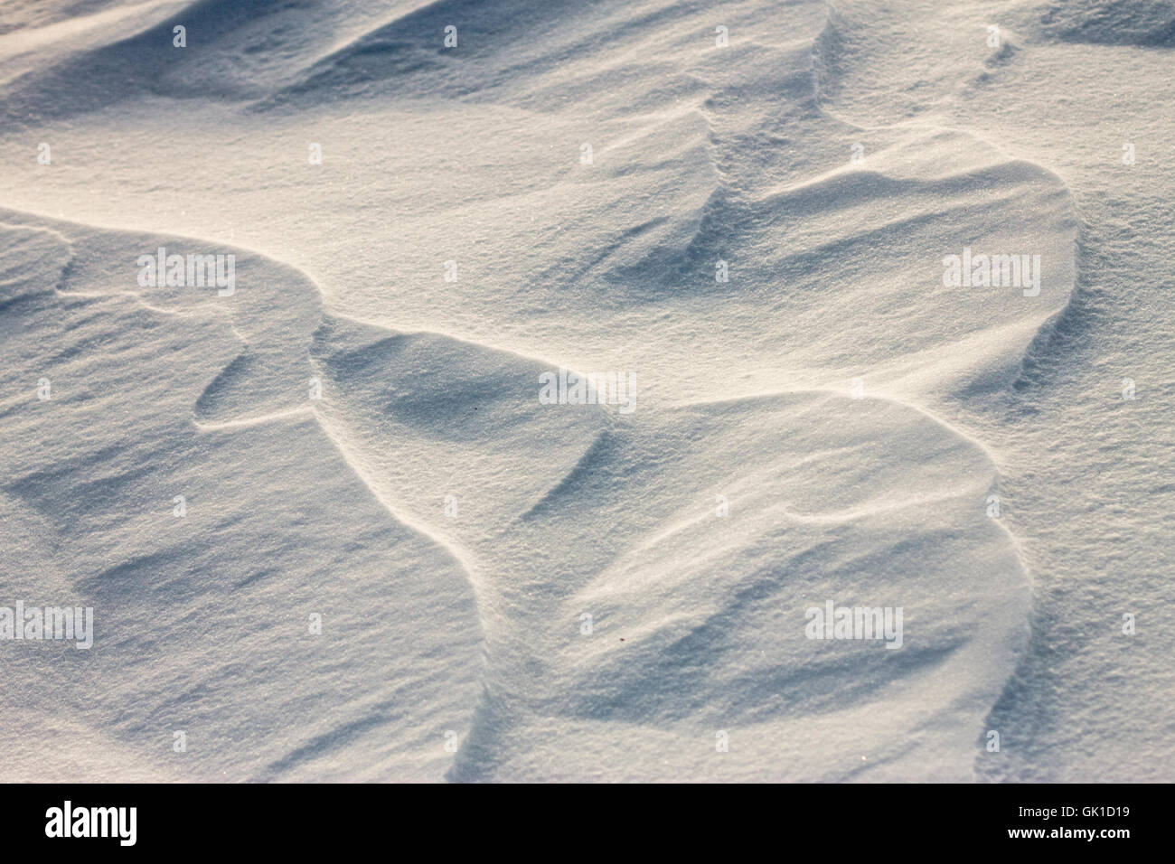 background snow waves at sunset by wind Stock Photo - Alamy