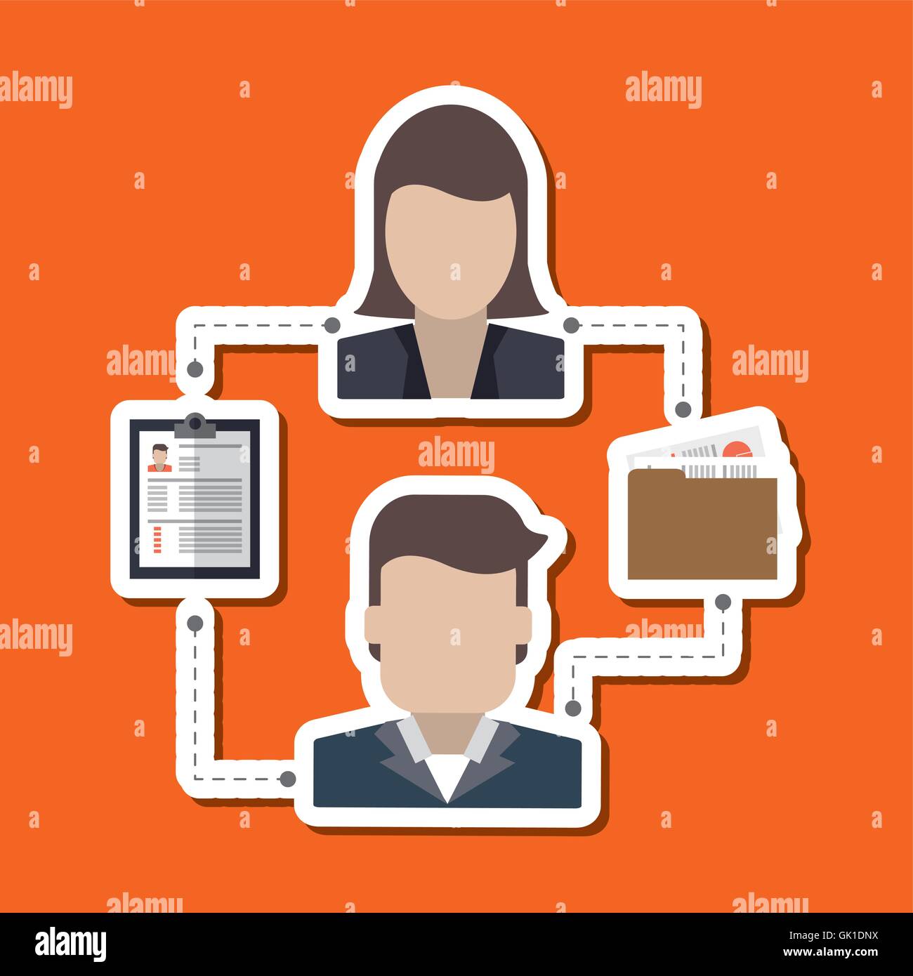 Human Resources design Stock Vector Image & Art - Alamy
