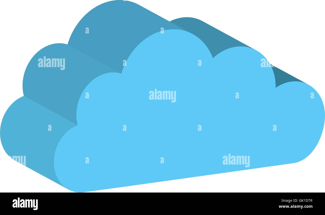 cloud computing silhouette icon Stock Vector Image & Art - Alamy