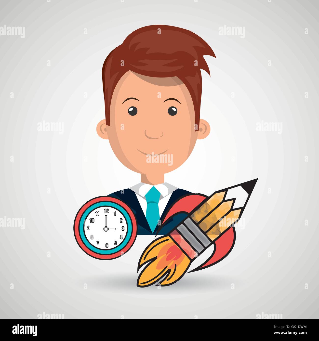 man idea icon Stock Vector Image & Art - Alamy