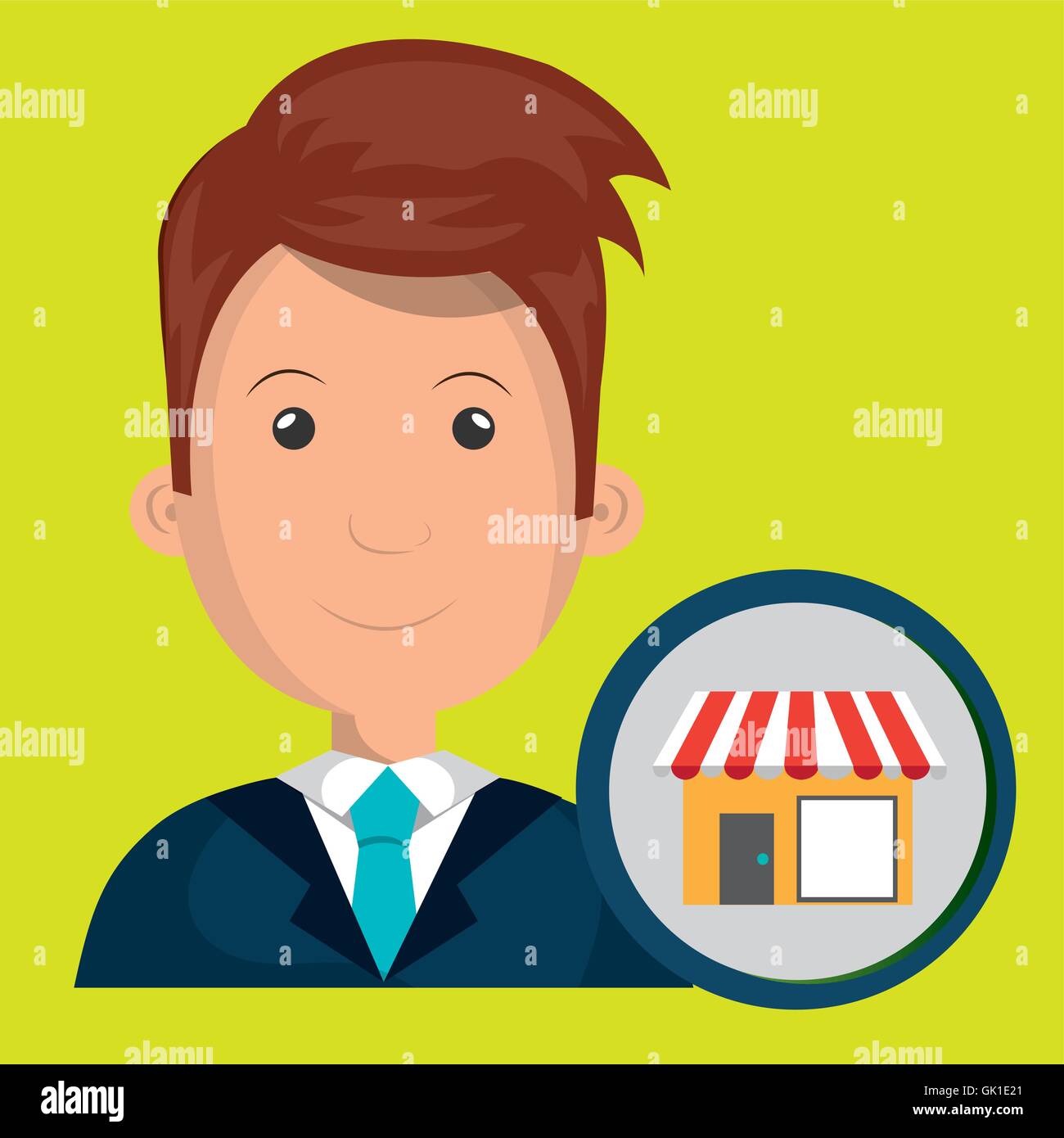 man store market icon Stock Vector Image & Art - Alamy