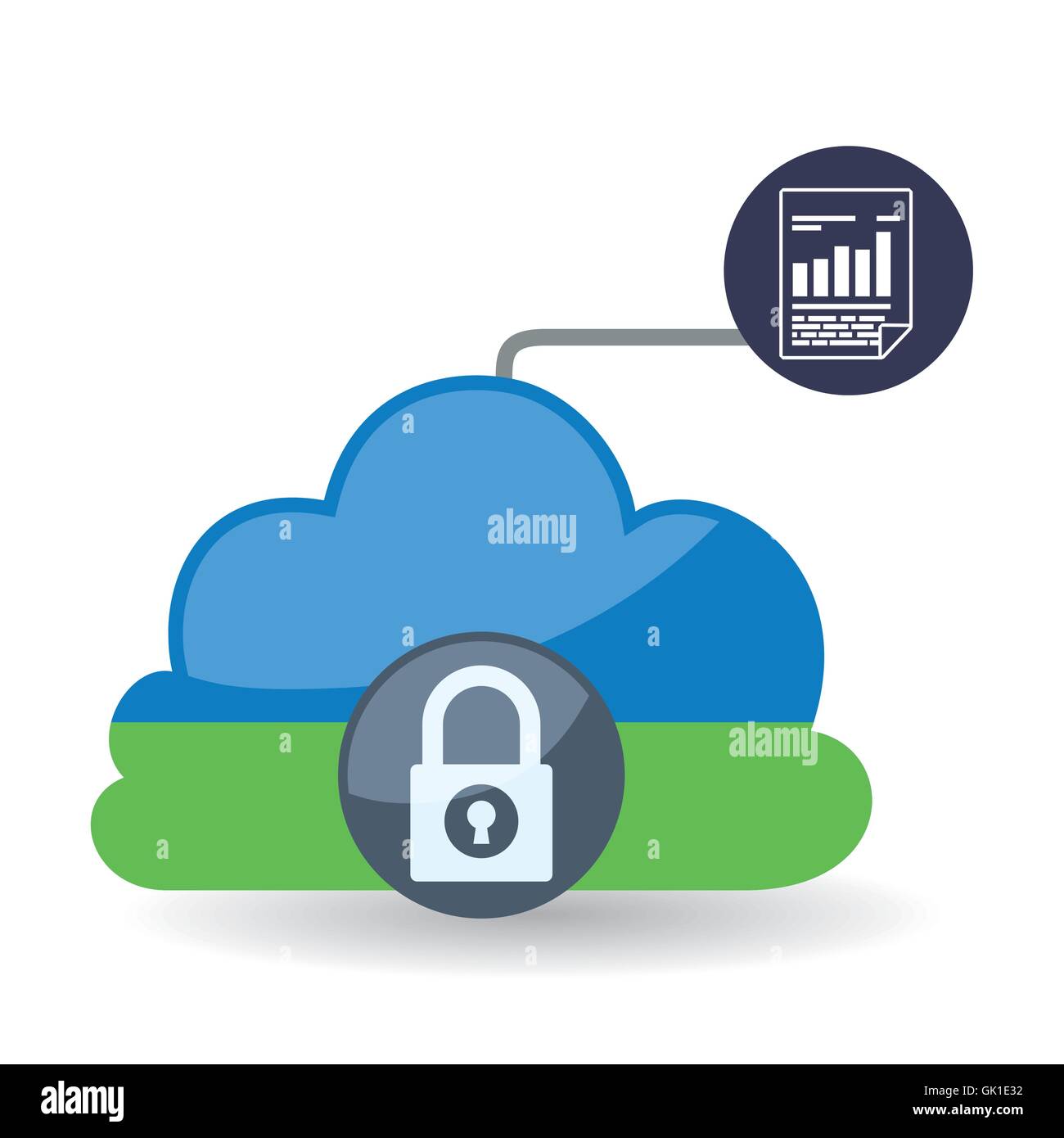 Data Security Design Protect Icon Data Center Illustration Stock Vector Image And Art Alamy
