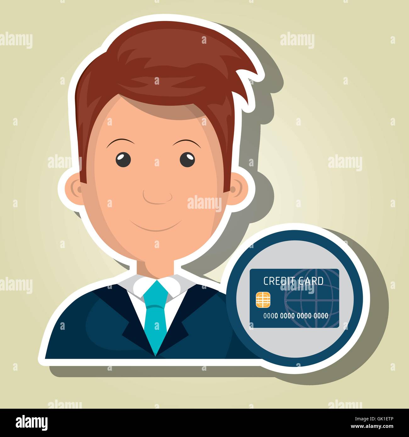 man credit card money Stock Vector Image & Art - Alamy