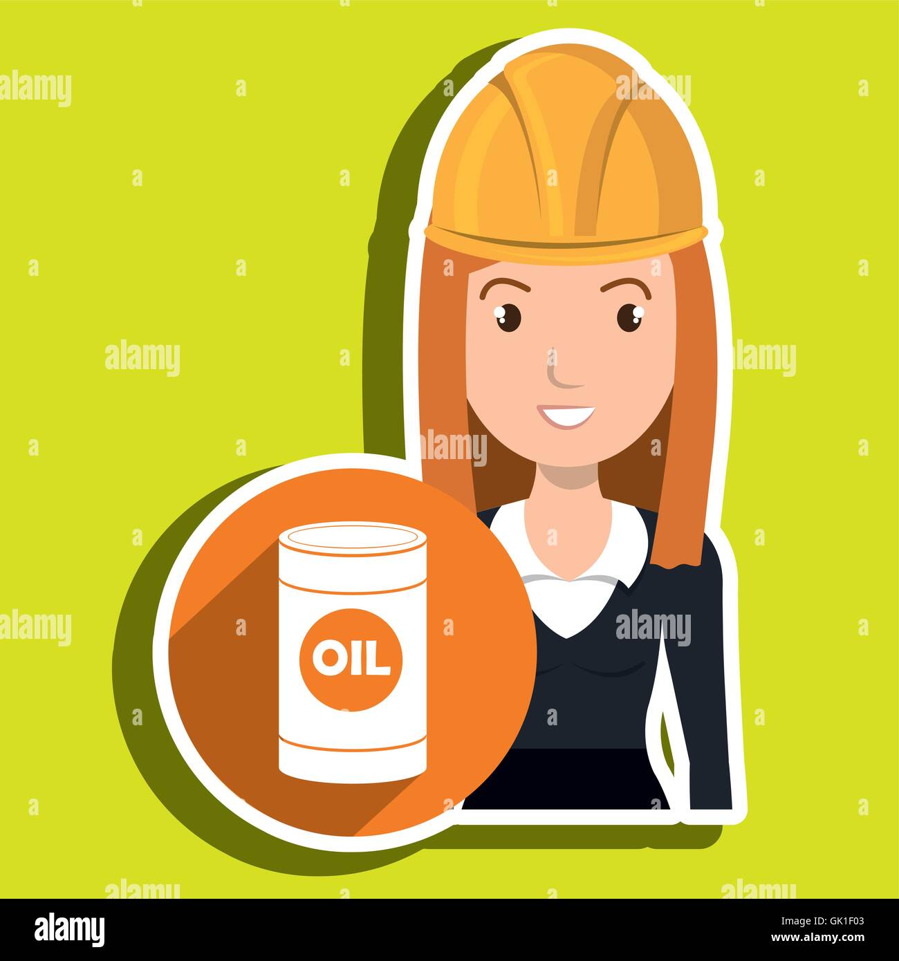 woman gallon gasoline icon Stock Vector Image & Art - Alamy