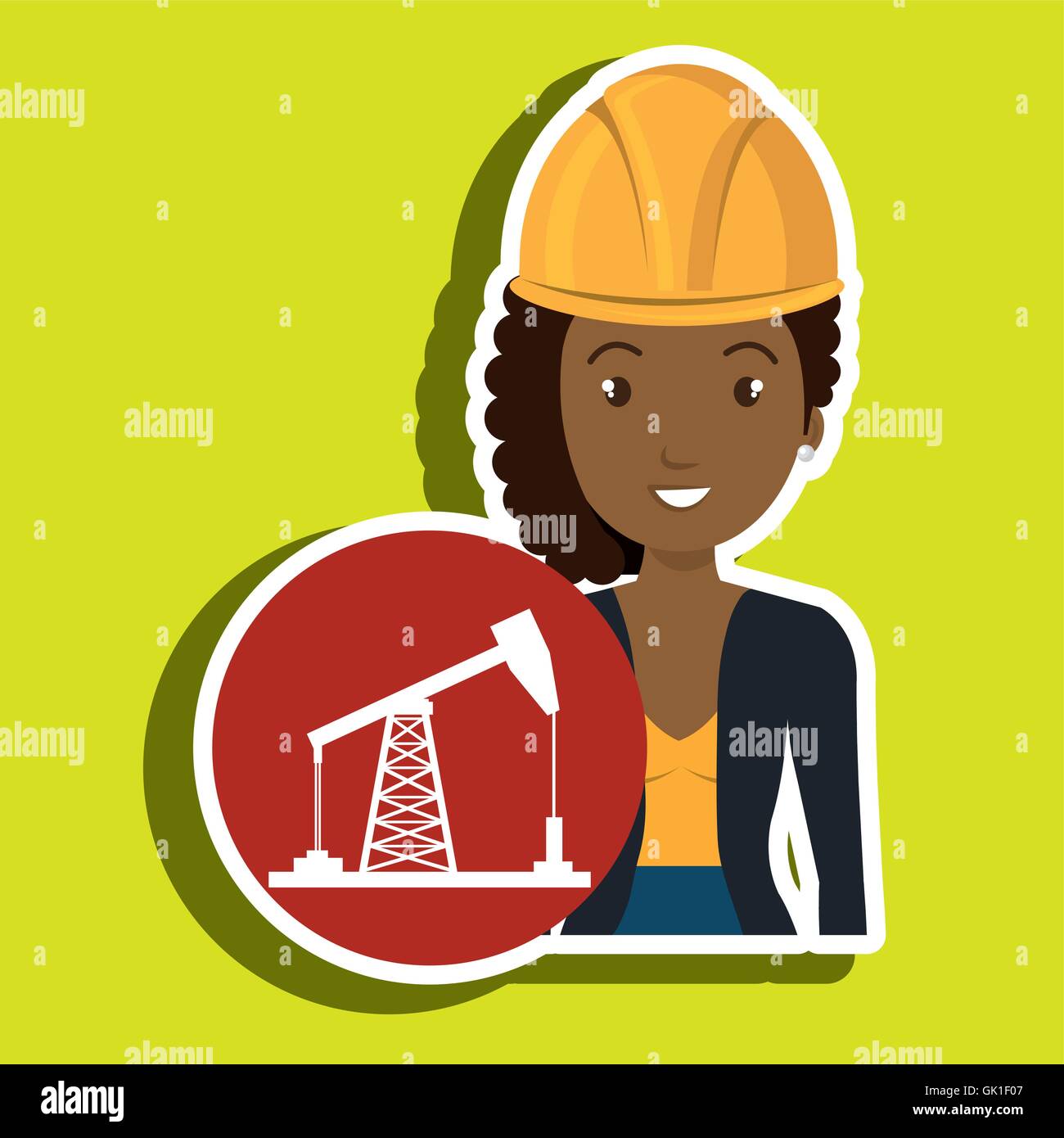 woman gallon gasoline icon Stock Vector Image & Art - Alamy