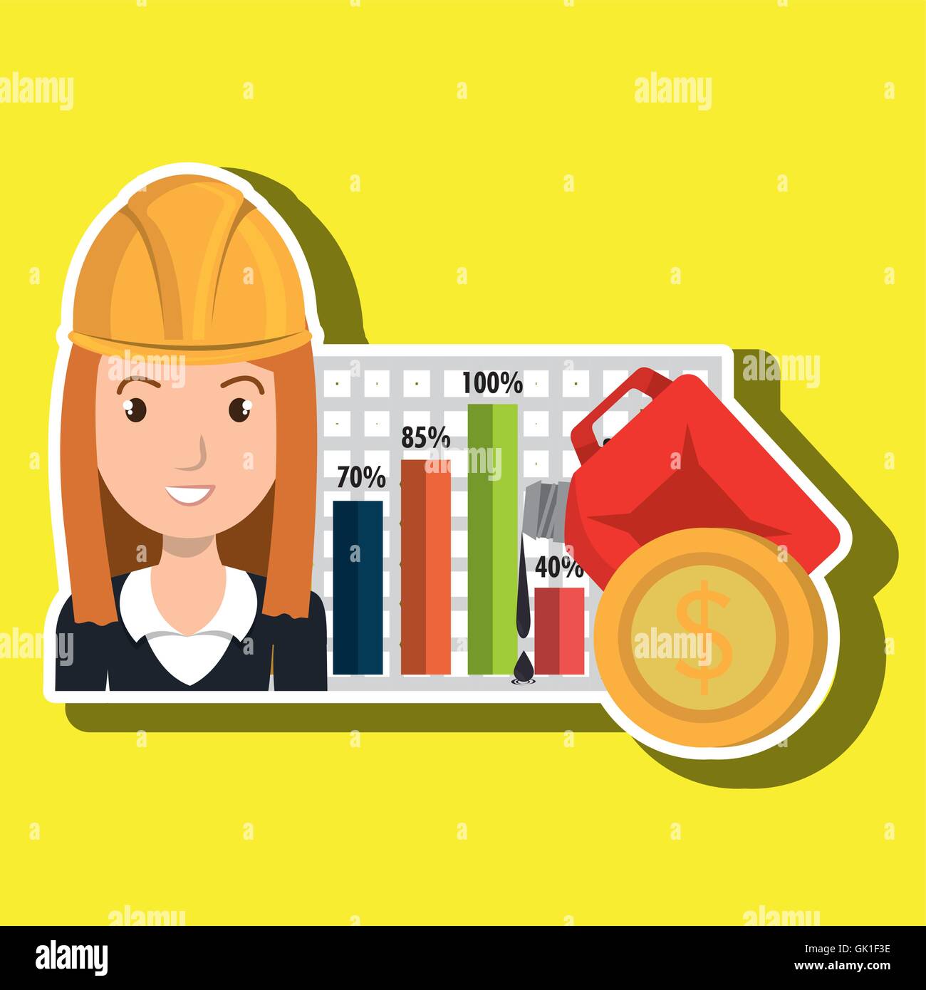 White caucasian woman red Stock Vector Images - Alamy