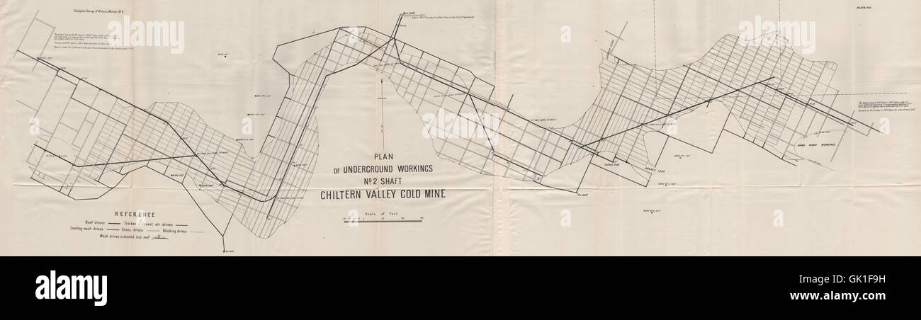 No. 2 Shaft Chiltern Valley Gold Mine. Victoria, Australia. Mining ...
