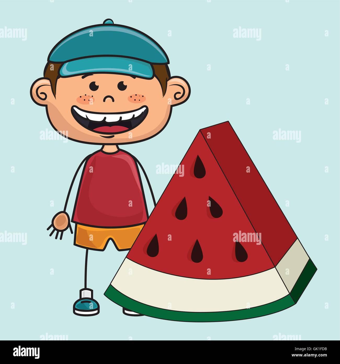 Baby watermelon hat hi-res stock photography and images - Alamy