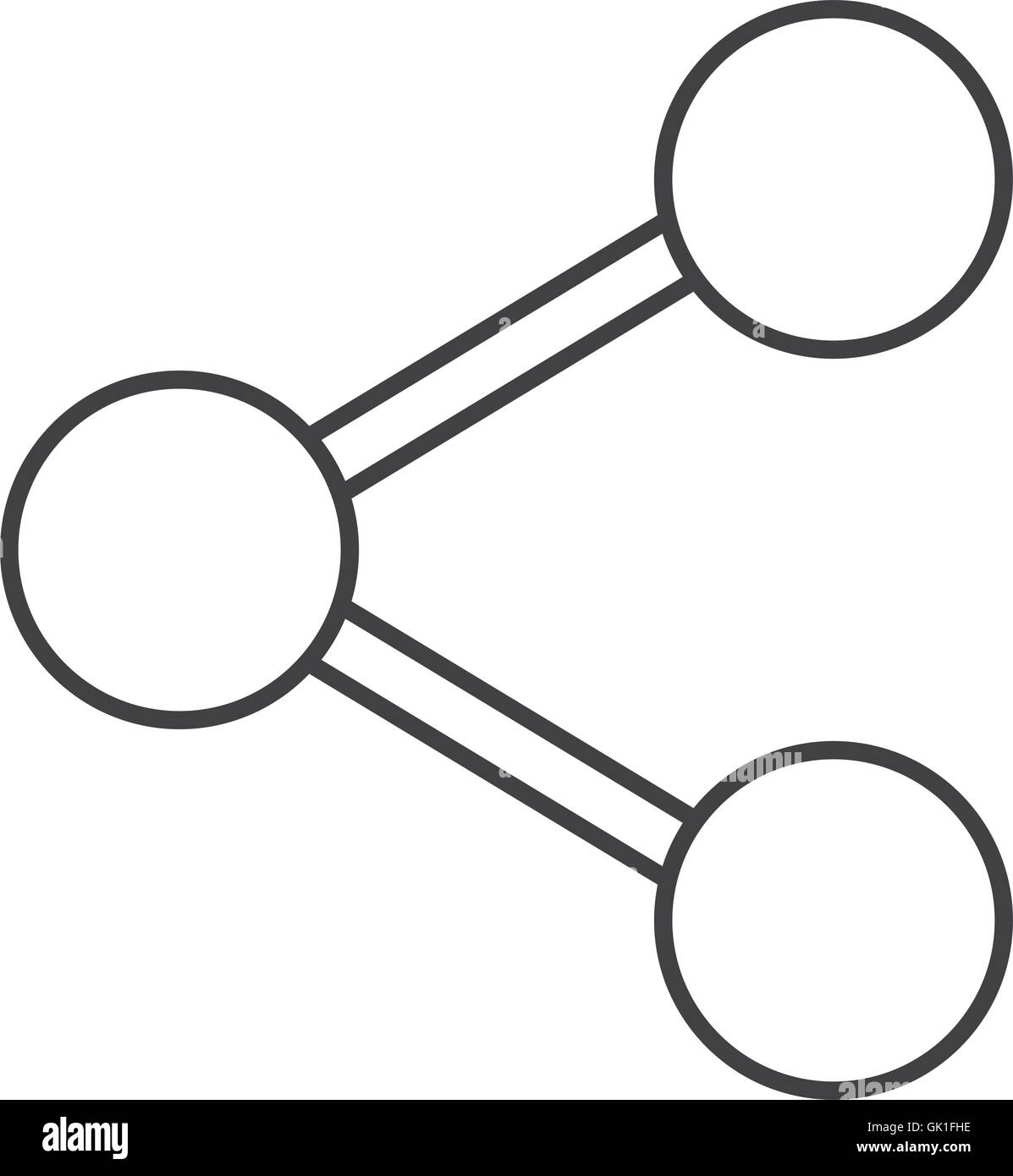 share symbol isolated icon Stock Vector Image & Art - Alamy