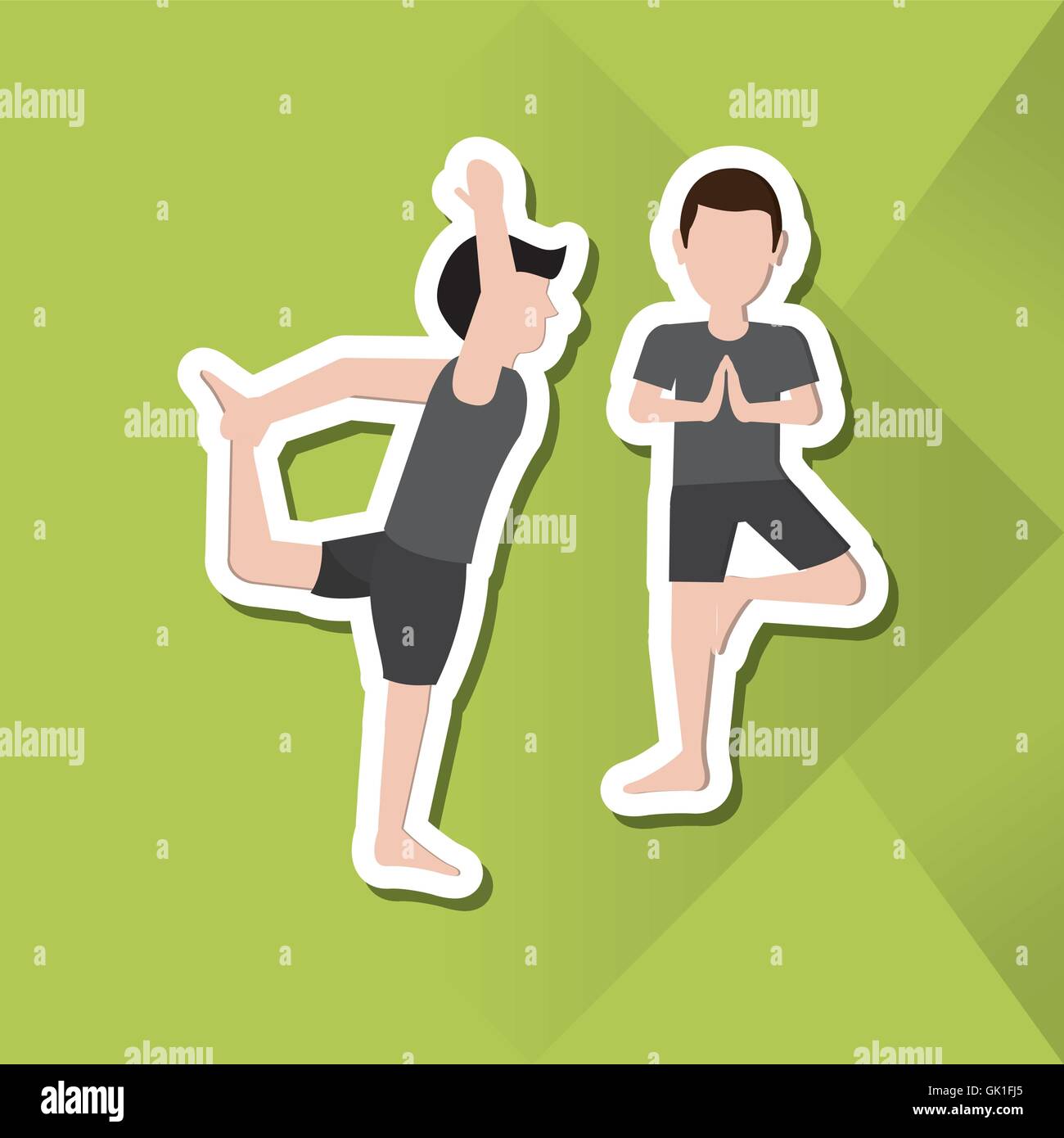 Yoga icon design, vector illustration Stock Vector Image & Art - Alamy