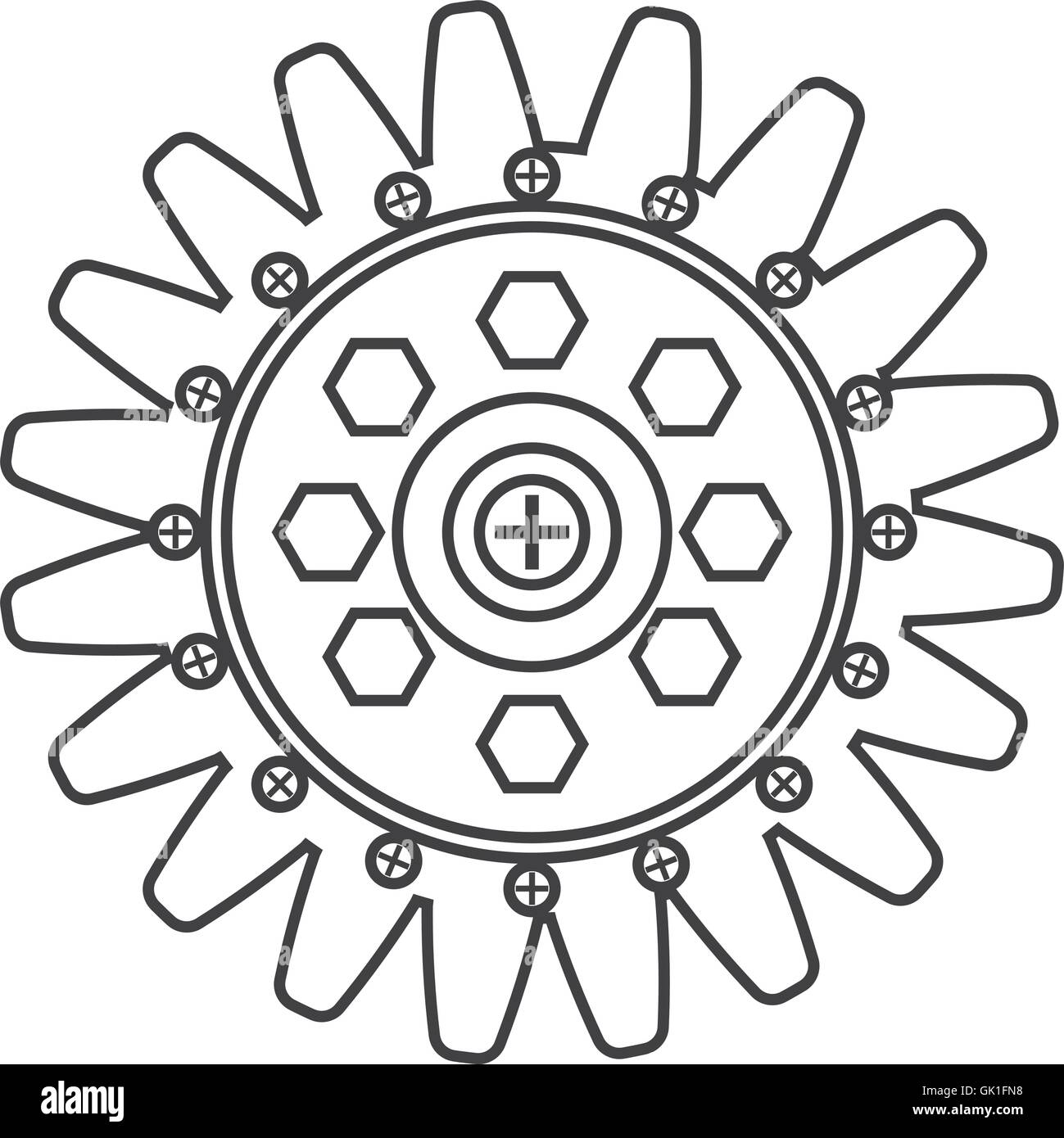 gear engineering design Stock Vector Image & Art - Alamy